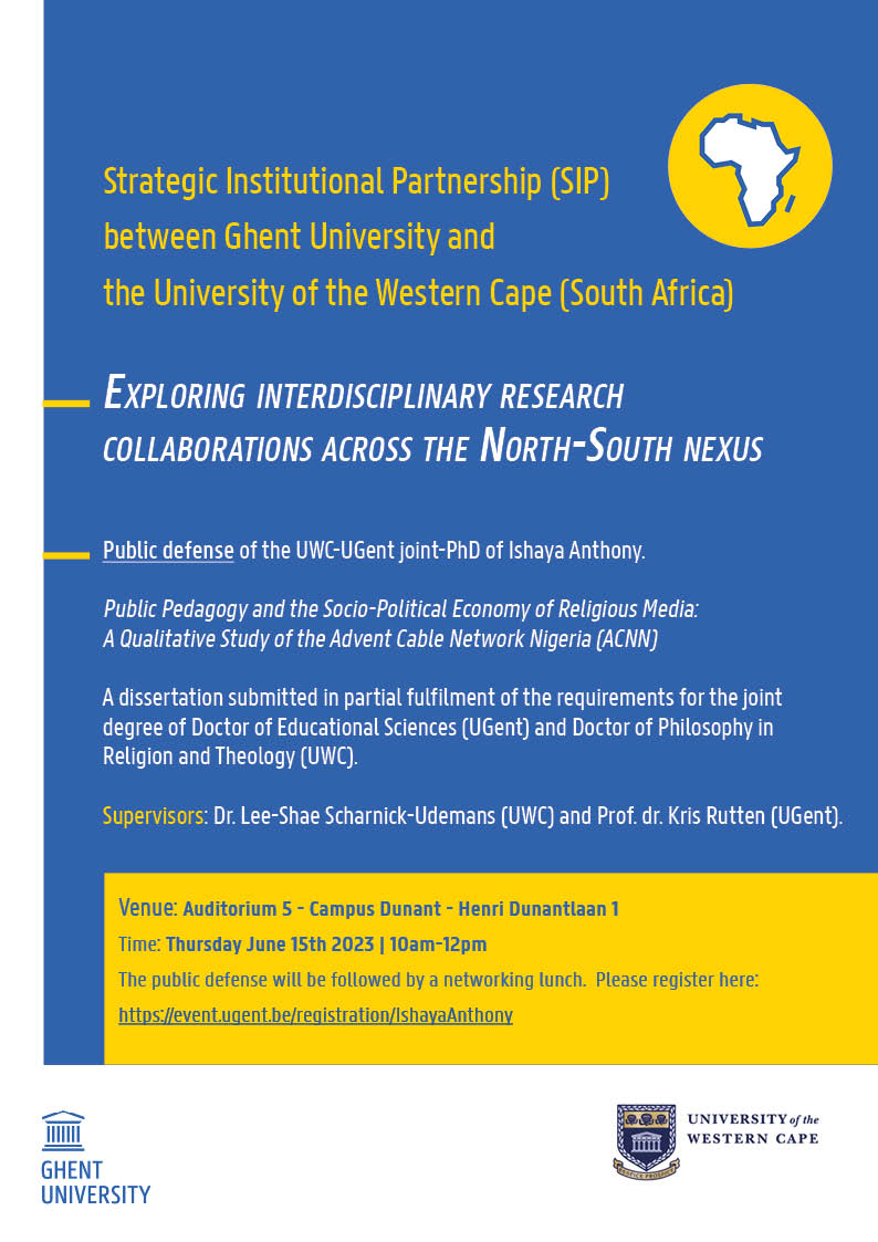 SIP-event: Exploring interdisciplinary research collaborations across the North-South nexus ...